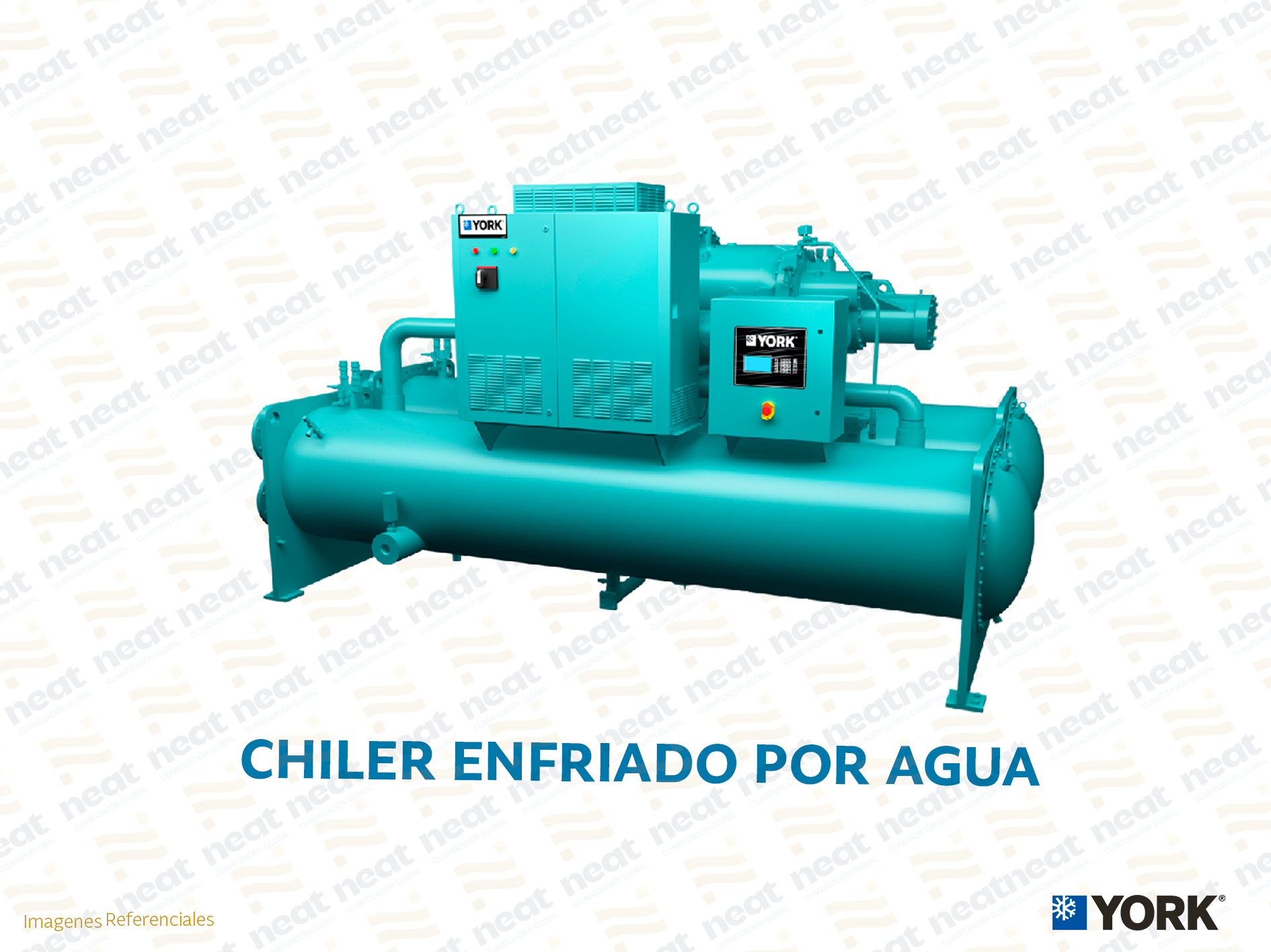CHILLER ENFRIADO POR AGUA YORK, CARRIER - Neat Climatización Global