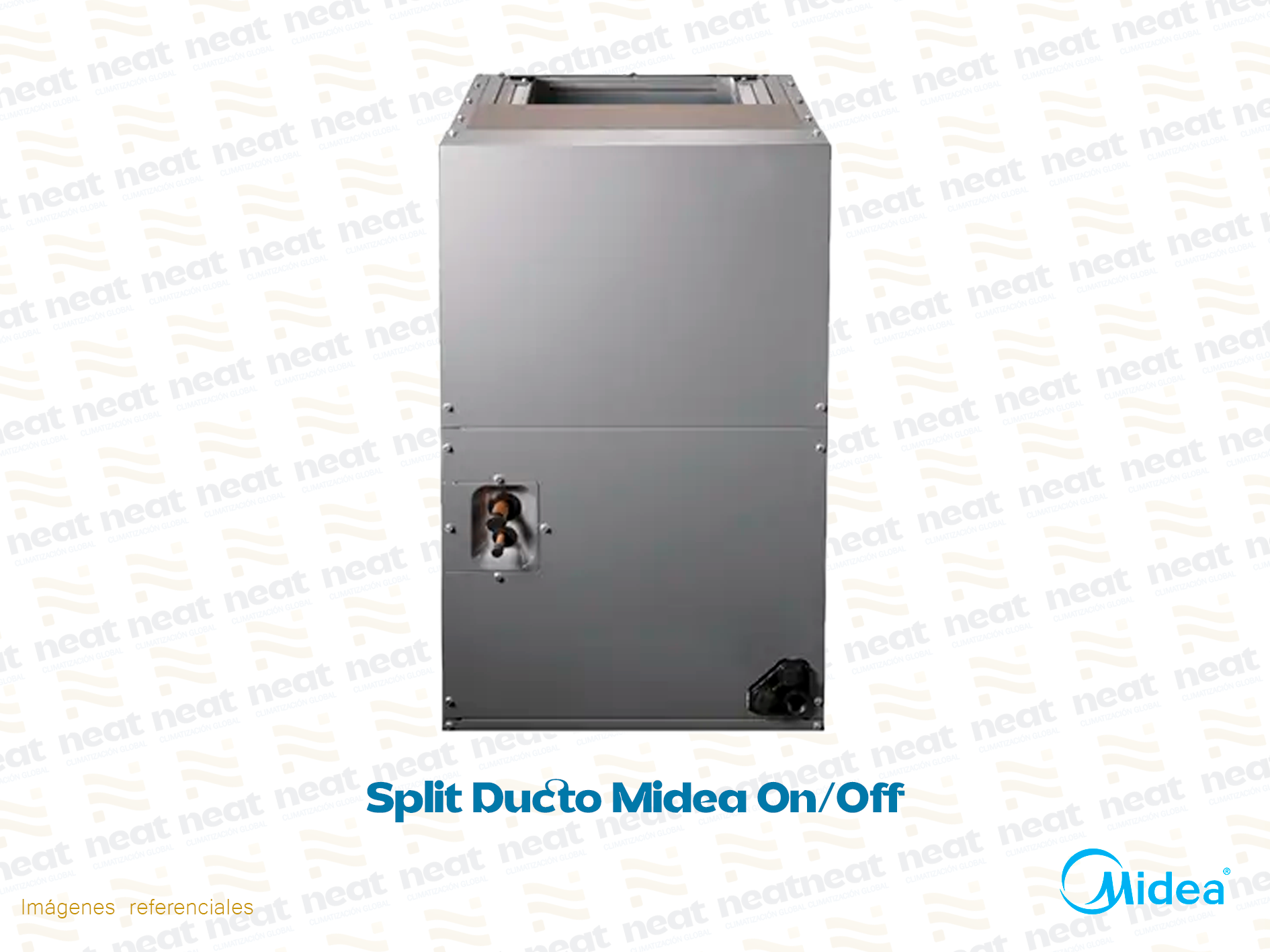 AIRE ACONDICIONADO SPLIT DUCTO FRIO SOLO ON OFF MIDEA - Neat ...