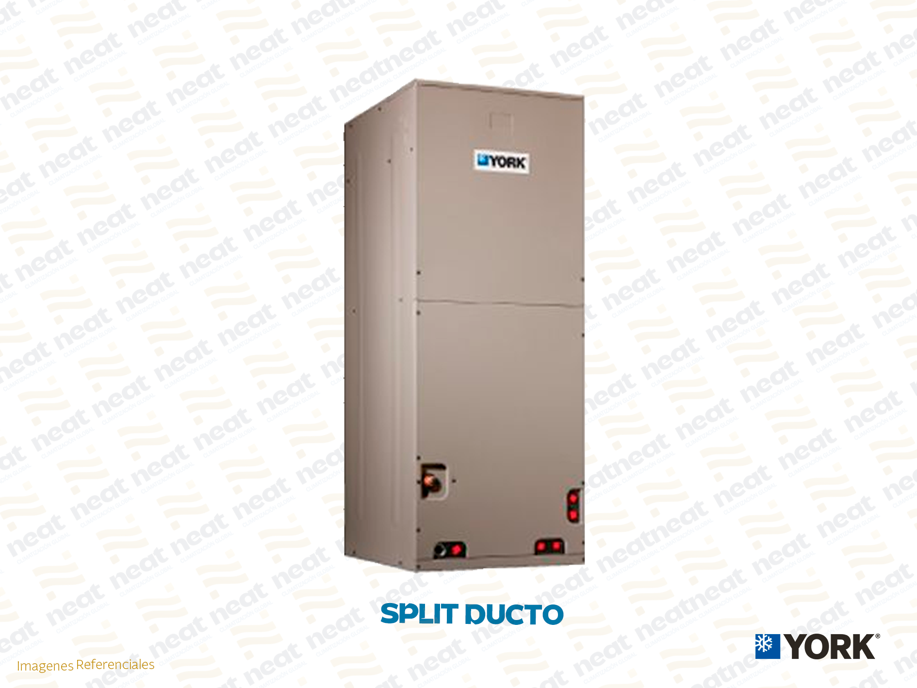 AIRE ACONDICIONADO SPLIT DUCTO FRIO SOLO INVERTER YORK - Neat ...